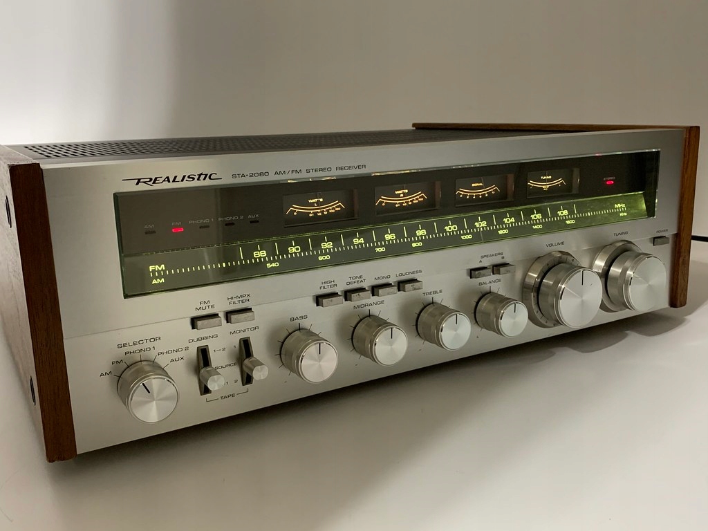 Realistic STA-2080 MONSTER RECEIVER USA 230V - 13749398749 - oficjalne ...