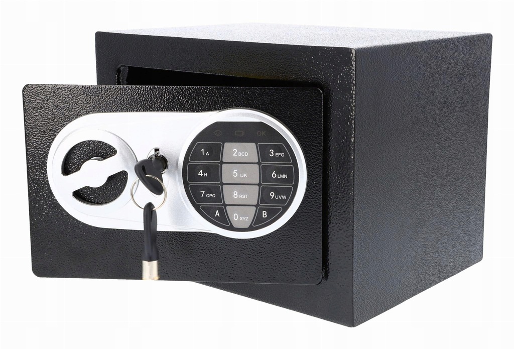 MINI SEJF ELEKTRYCZNY NA PIENIĄDZĘ BIŻUTERIĘ KLUCZ - 11866780742 ...