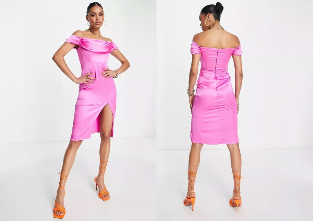 FIRST DISTRACTION SATYNOWA SUKIENKA BARDOT S - 13686478512 - oficjalne ...