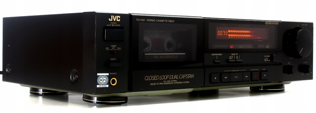 JVC TD-V521 PIĘKNIE GRAJĄCY MAGNETOFON STEREO - 8172736025 - oficjalne ...