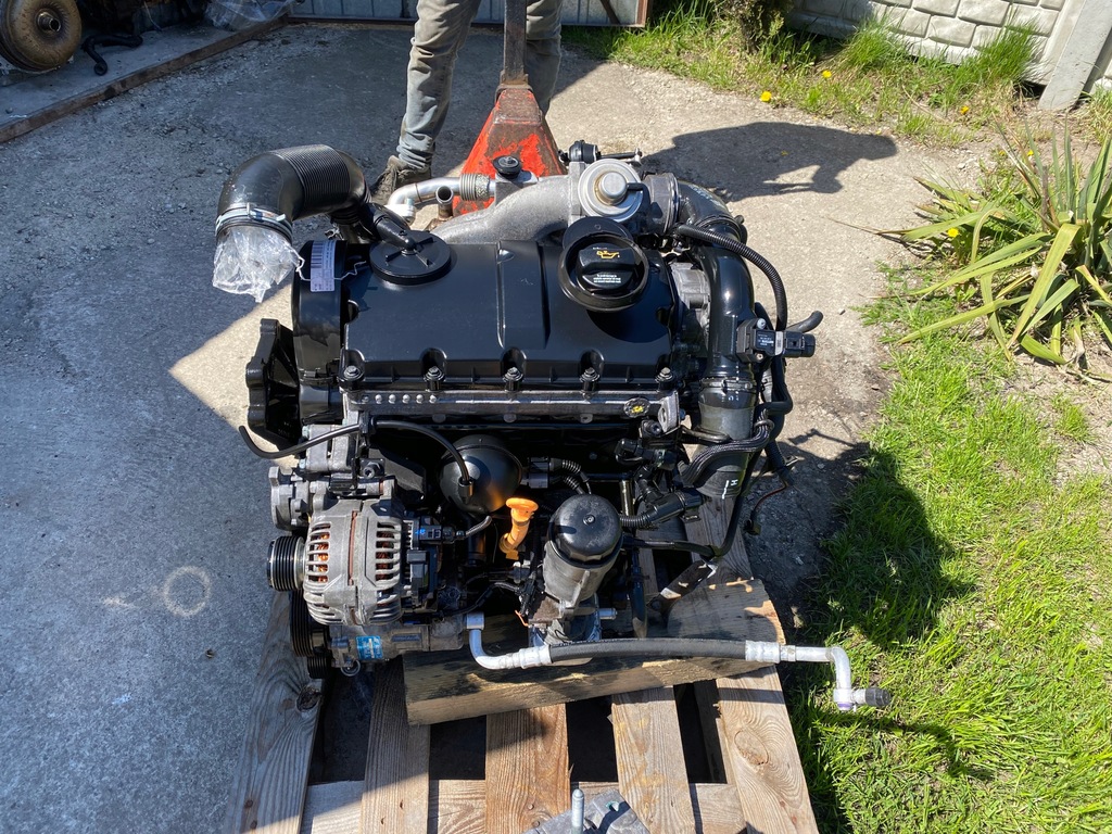 Silnik AUY 1.9TDI 115km VW Sharan Galaxy Alhambra - 12131370711 ...