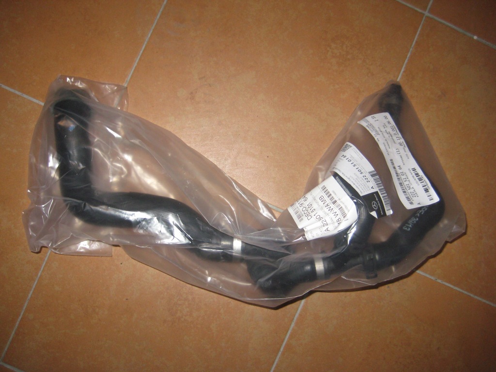 przewód chłodnicy mercedes w217 w222 A2225015101 - 7787185718 ...
