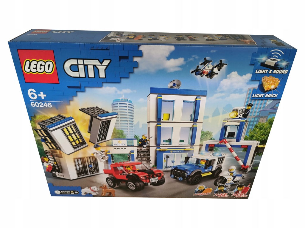 Klocki LEGO City Policja 60246 Posterunek policji - 12570996773 ...