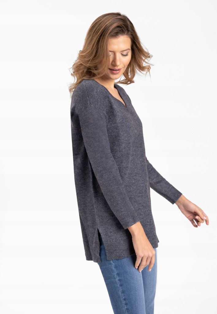 DŁUGI SWETER DAMSKI VOLCANO S-SANDI M - 12618813384 - oficjalne archiwum Allegro