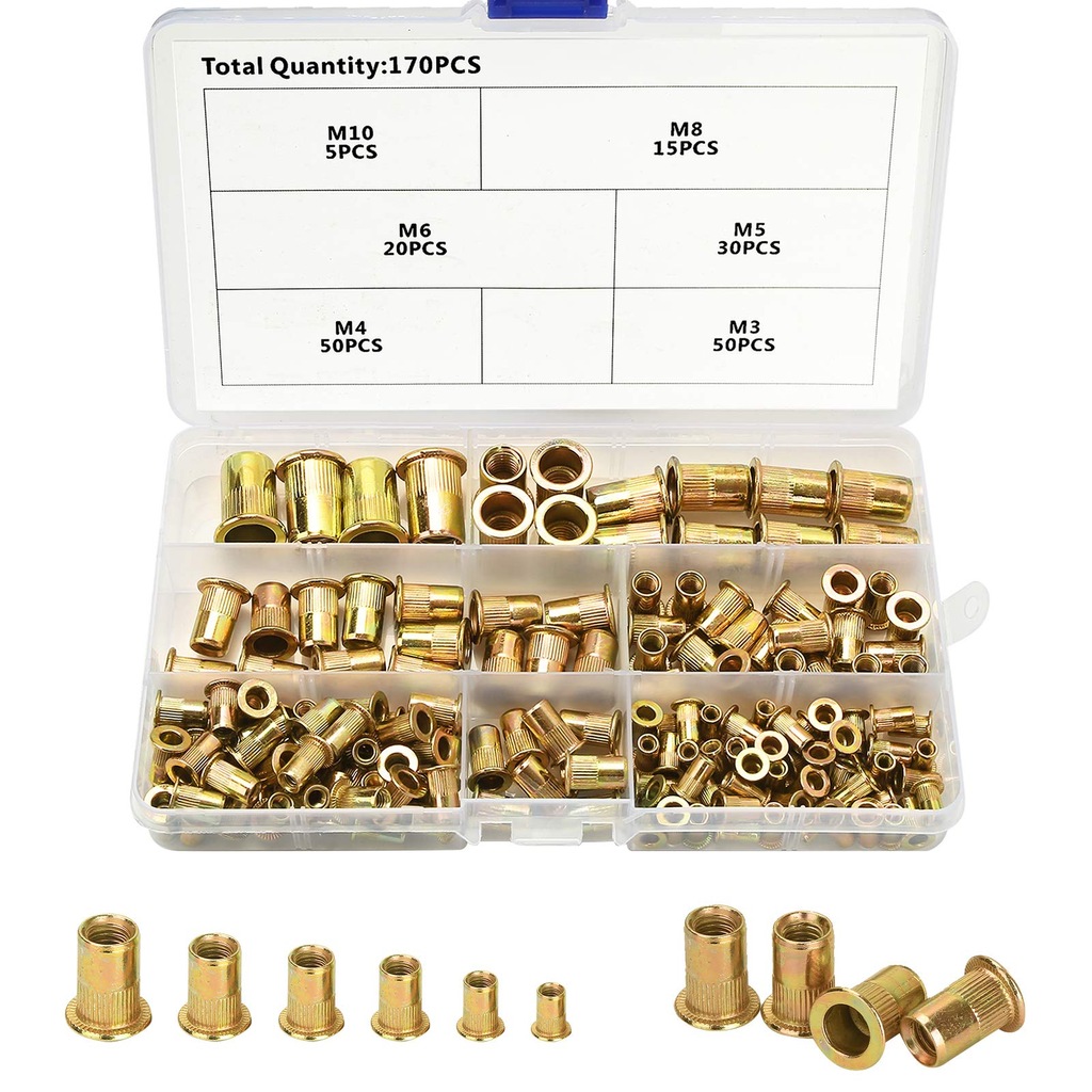 JatilEr Nitonakrętki M3 M4 M5 M6 M8 M10 - 14294785723 - oficjalne archiwum Allegro