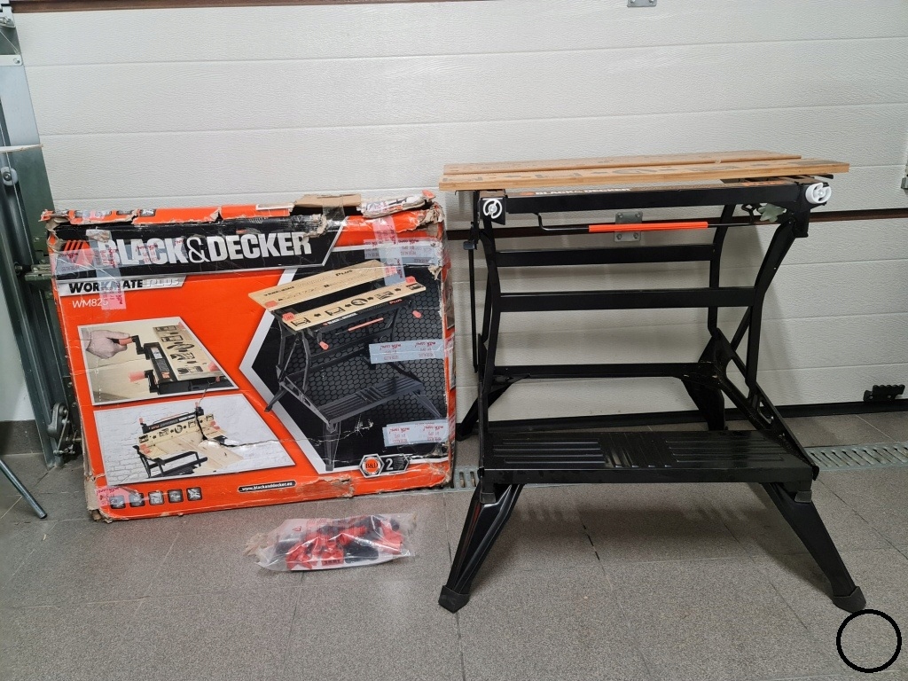 STÓŁ WARSZTATOWY BLACK+DECKER WM825 WORKMATE NOWY - 10492333072 ...