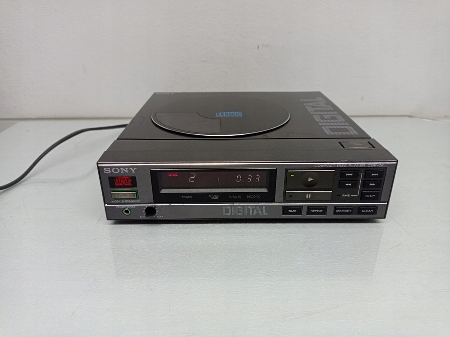 SONY CDP-7F ODTWARZACZ CD - VINTAGE - 12653184010 - oficjalne archiwum ...