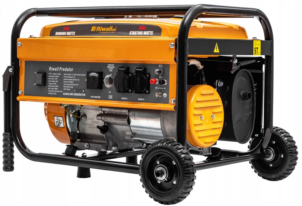 AGREGAT PRĄDOTWÓRCZY PRĄDU PREDATOR 28kW 230V FAZA - 13416741868 - oficjalne archiwum Allegro