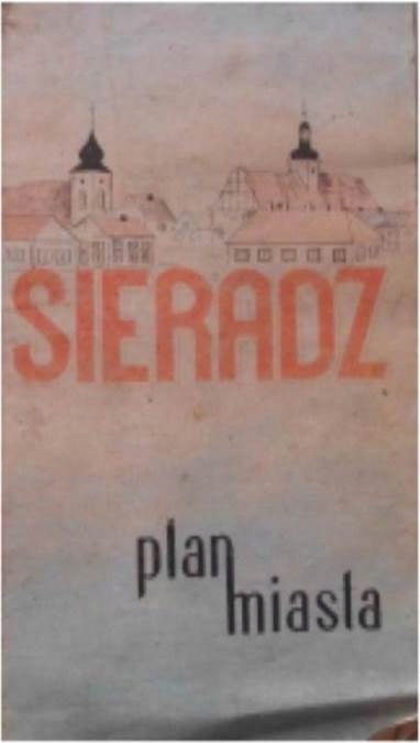 Sieradz plan miasta mapa - i.inni - 11353194130 - oficjalne archiwum ...