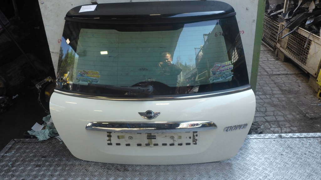 KLAPA TYŁ TYLNA PEPPER WHITE MINI COOPER R56 07R - 9652094853 ...