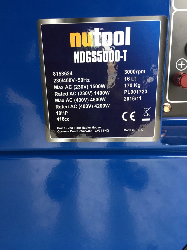 Agregat prądotwórczy generator diesel Nutool - 7539495106 - oficjalne ... Agregat prądotwórczy generator diesel Nutool - 7539495106 - oficjalne ...
