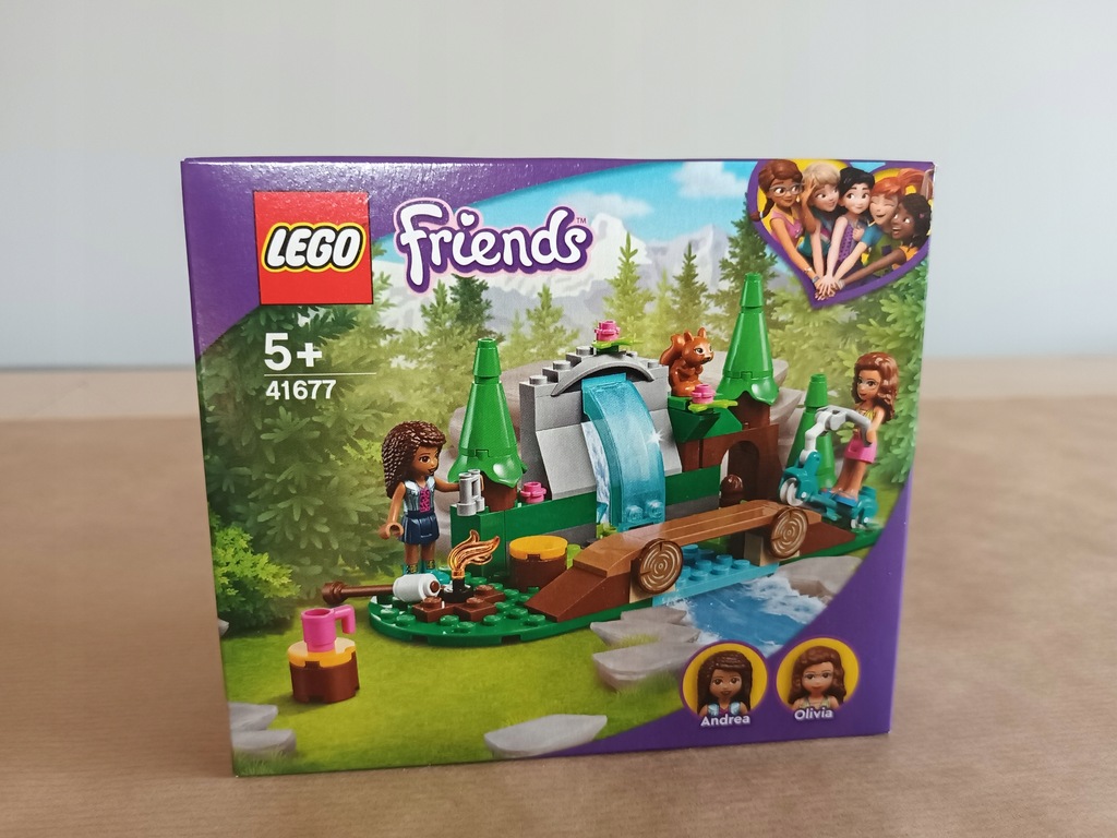 LEGO Friends 41677 Leśny Wodospad NOWE WIEWIÓRKA - 13351352257 ...