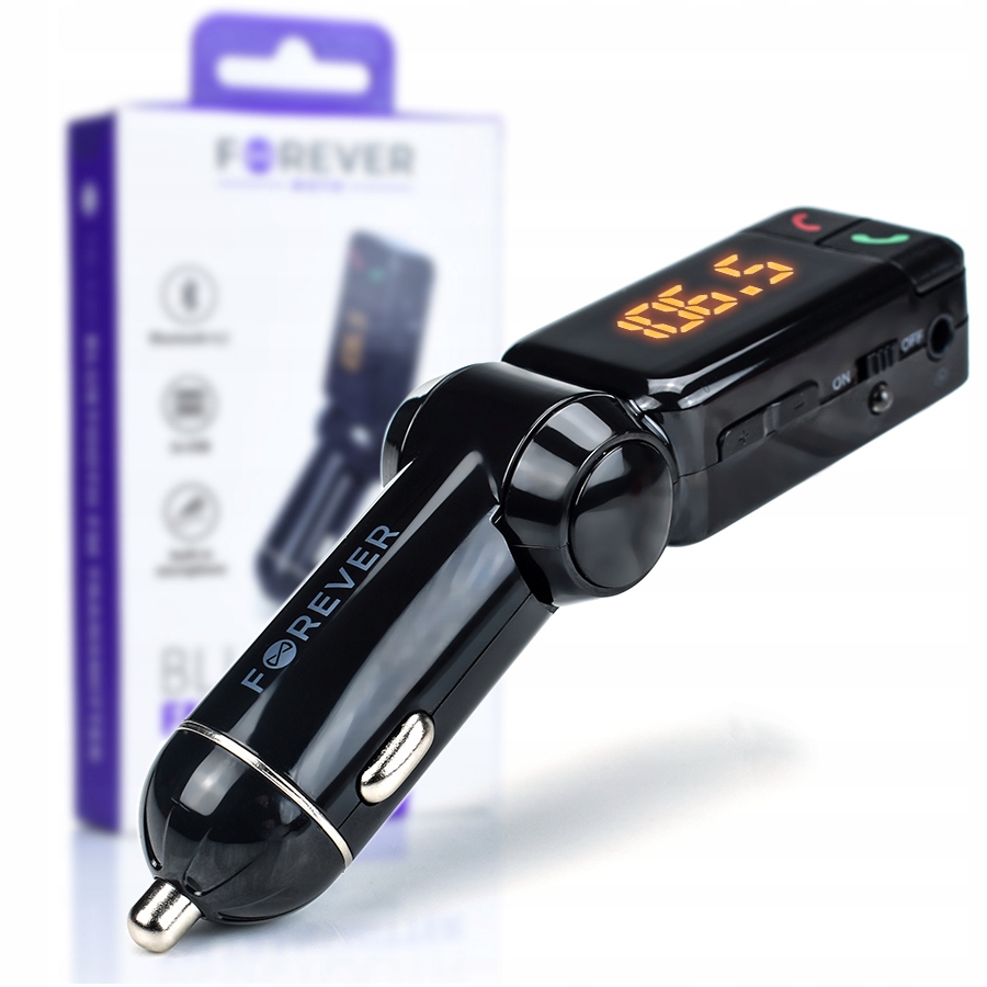 TRANSMITER samochodowy wielofunkcyjny FM BLUETOOTH - 11660014223 ...