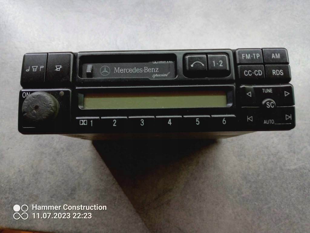 Radio Becker BE2210 MERCEDES W124 - 13986073256 - oficjalne archiwum ...