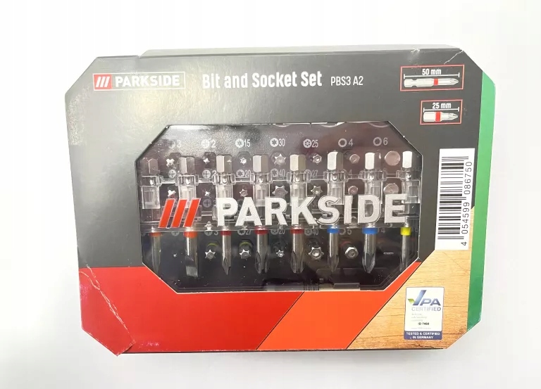 PARKSIDE BIT SET PBS3 A2 - 13126828911 - oficjalne archiwum Allegro