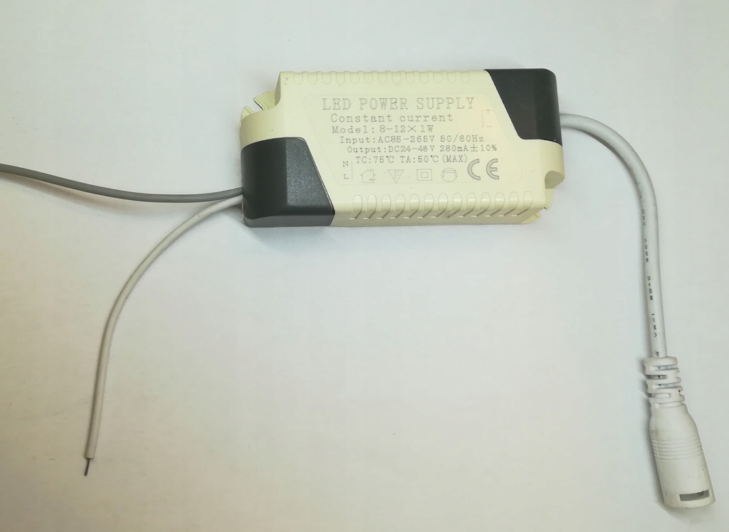 Zasilacz LED driver 8-12W - 12203899114 - oficjalne archiwum Allegro