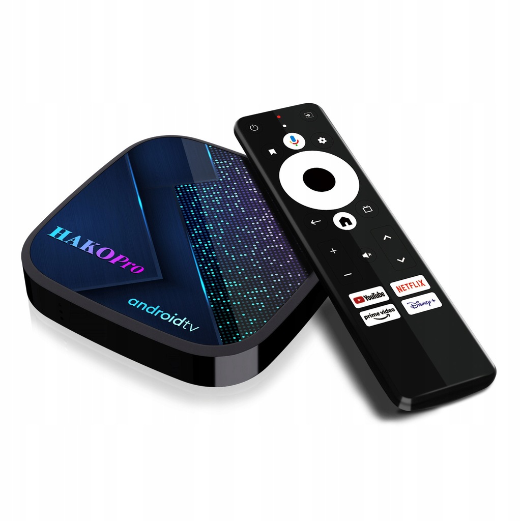 SMART TV Box Przystawka 4K 4GB+64GB Android 11 Odtwarzacz multimedialny ...