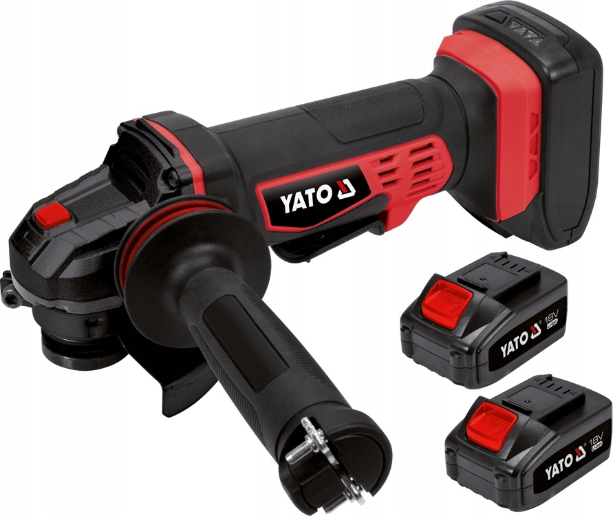 Szlifierka kątowa aku 125 YATO 18V YT-82828 2x3Ah - 7513991127 - oficjalne archiwum Allegro