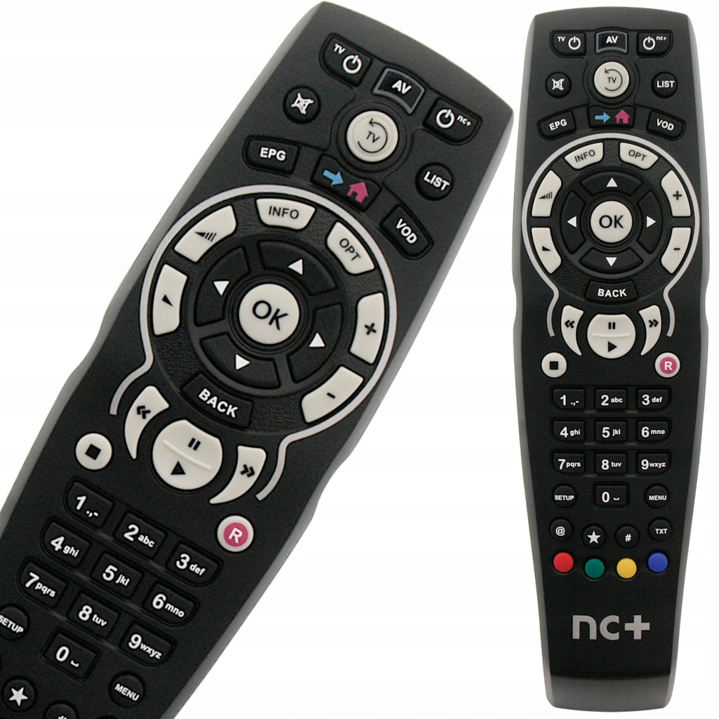 Pilot do telewizji NC+ NC dekodera BOX+ ORYGINAŁ - 11858343785 ...