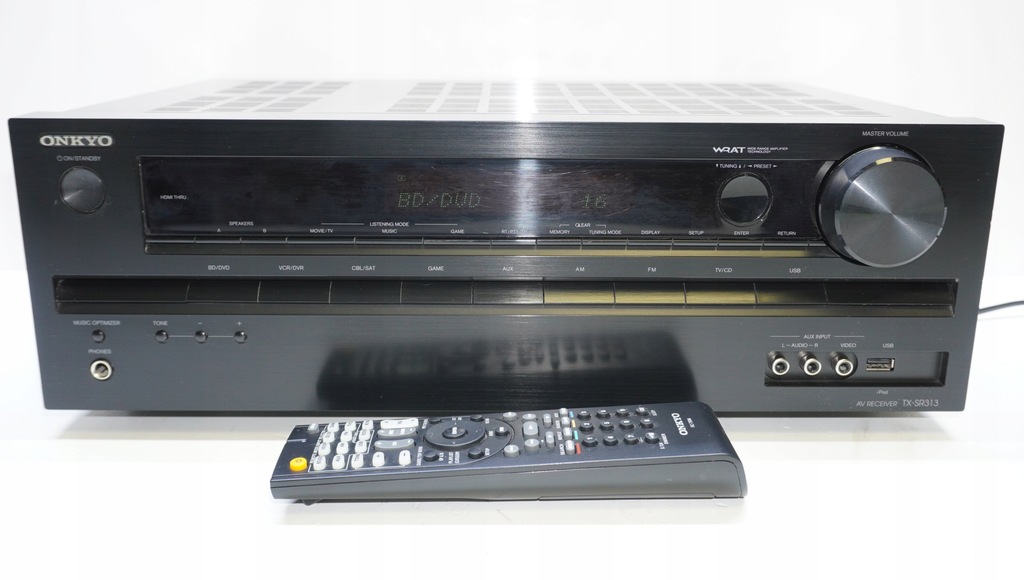 Amplituner 5.1 Onkyo TX-SR313 PILOT GWARANCJA - 12263680627 - oficjalne archiwum Allegro
