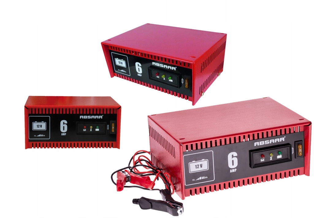 ABSAAR Prostownik samochodowy 12V/6A - 12566130953 - oficjalne archiwum ...