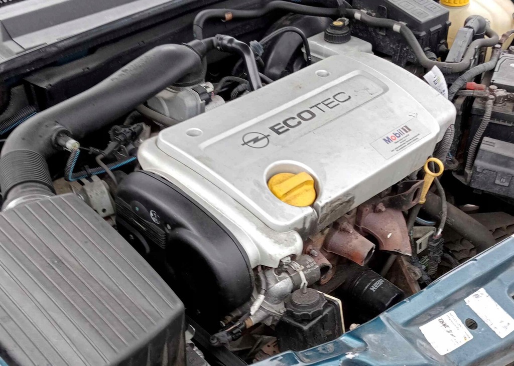Silnik Z16XE Opel ASTRA ZAFIRA MERIVA VECTRA 1.6 - 13478214963 ...