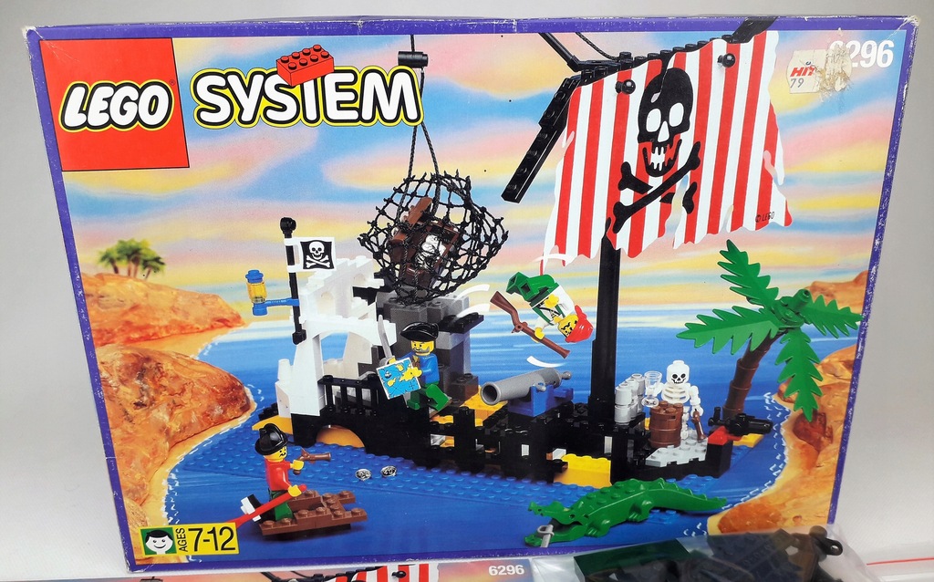 Lego System Piraci 6296 Shipwreck Island - 10732585517 - oficjalne ...
