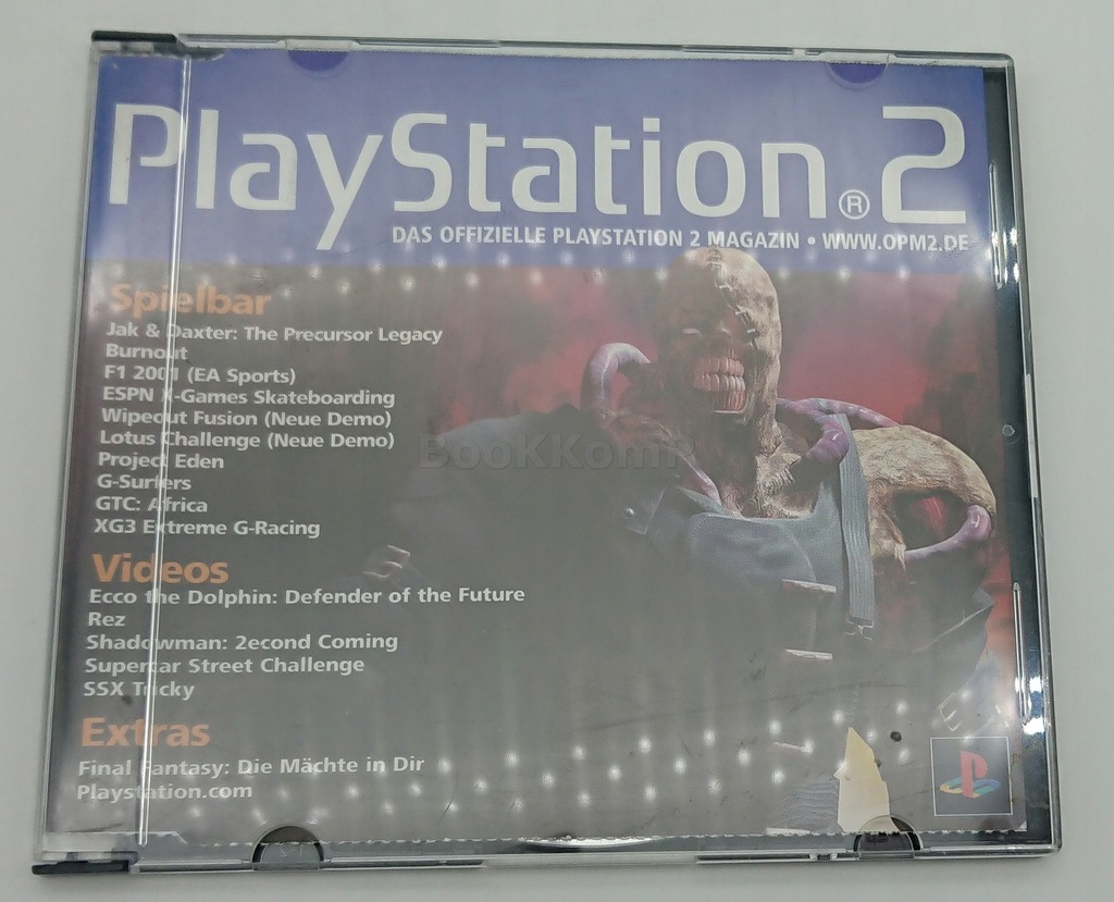 GRA PS2 DEMO DISC OPS2M 2002 15 GIER PlayStation - 9265478731 ...