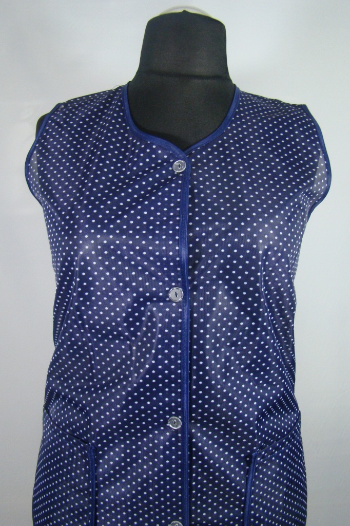 Fartuch podomka na guzik - 13170856128 - oficjalne archiwum Allegro