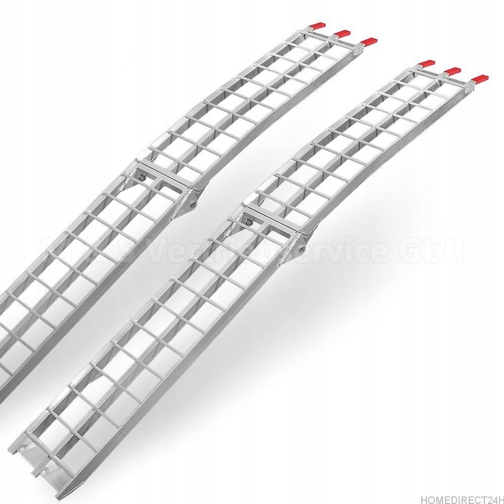 ALUMINIOWE 2x RAMPY DO 680KG SKŁADANE 228CM - 12480274331 - oficjalne archiwum Allegro