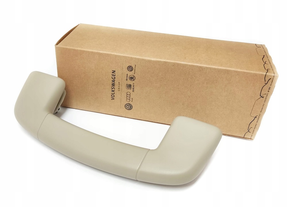 Uchwyt rączka beżowa 3V0857607A WC4 OE ORYGINAŁ - 12883079082 ...