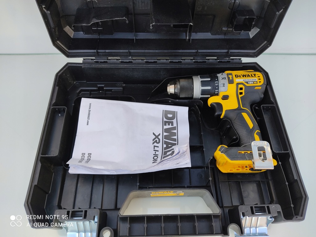 Wkrętarka akumulatorowe DeWalt DCD796N 18V walizka - 11988581161 - oficjalne archiwum Allegro