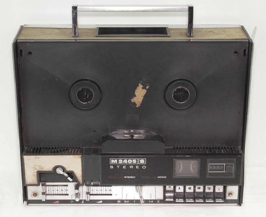 MAGNETOFON SZPULOWY UNITRA ZRK M2405S !!! - 12753304125 - oficjalne archiwum Allegro