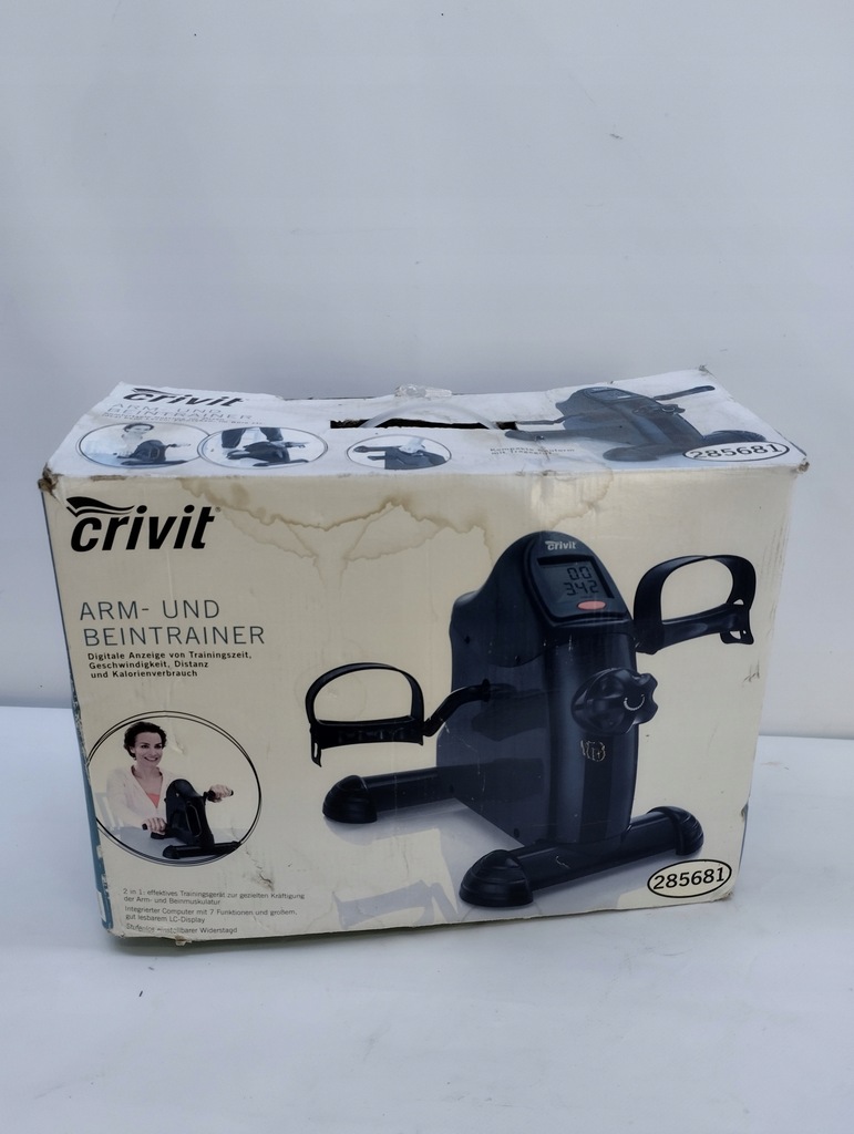 Rower treningowy mechaniczny pionowy Crivit - 14629362826 - oficjalne ...