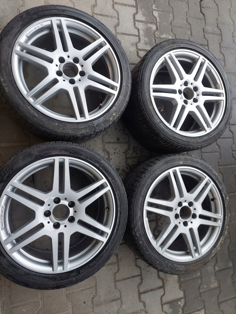 FELGI ALUMINIOWE MERCEDES AMG E KLASA W212 8,5 i 9 JX18 ET54 i ET48 - 15006541585 - oficjalne ...