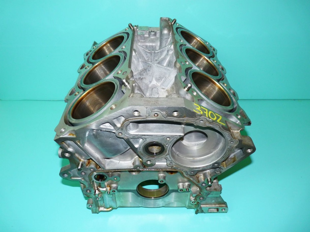 NISSAN 370Z G37 FX37 3.7 V6 VQ37 BLOK SILNIKA - 6581038098 - oficjalne ...