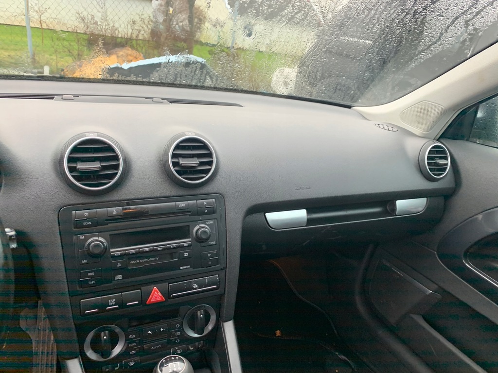 AUDI A3 8P ORYGINALNA DESKA ROZDZIELCZA KOMPLET - 8758798555 - oficjalne archiwum Allegro