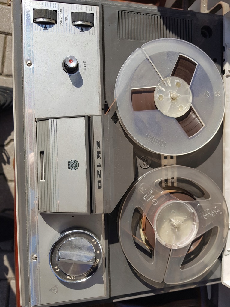 Stary magnetofon szpulowy UNITRA ZK 120 - 14490278448 - oficjalne ...