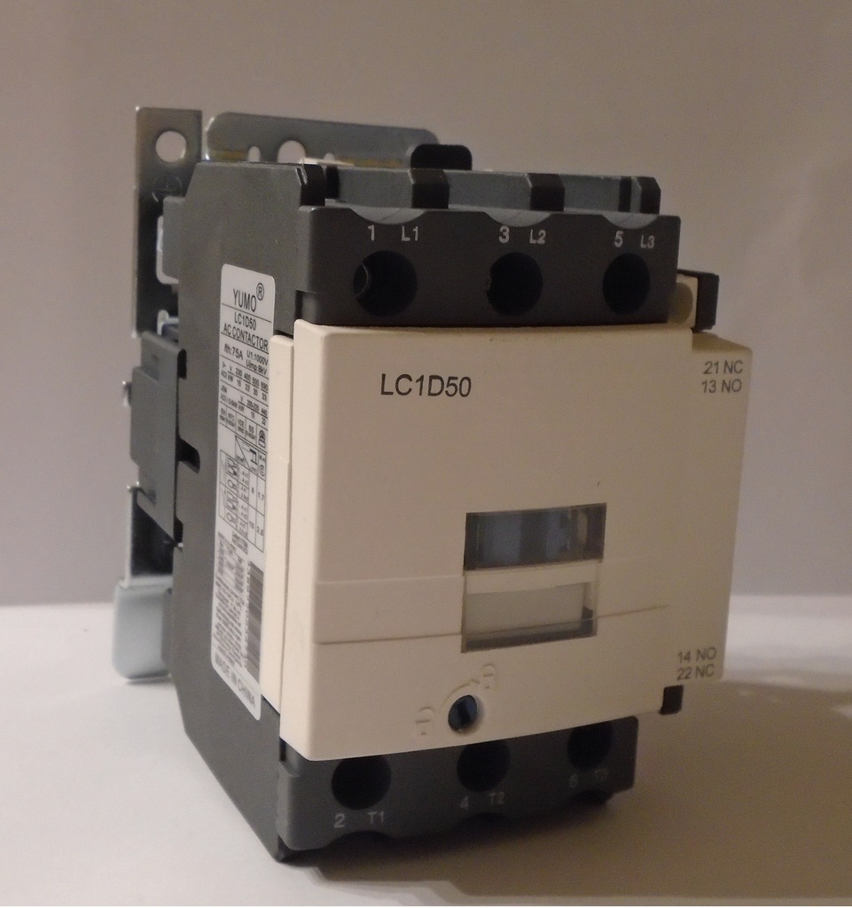 STYCZNIK 230VAC LC1 D50 20kW 50A 4NO 1NC Schneider - 6672198549 ...
