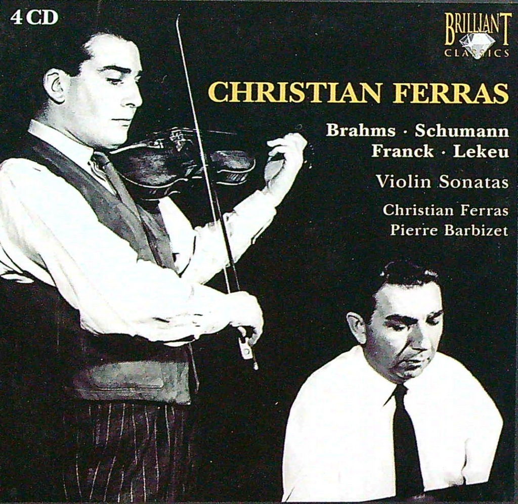 C. Ferras – Violin Sonatas - Sonatas And Encores - 12243513220 ...