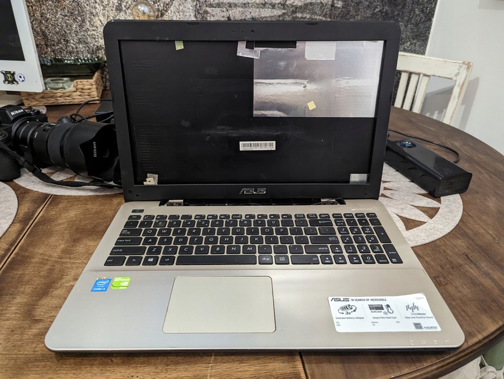 Laptop ASUS X555L - 13200645166 - oficjalne archiwum Allegro