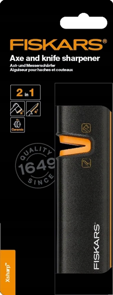 Fiskars Xsharp Ostrzałka do siekier i noży - 12413494921 - oficjalne ...