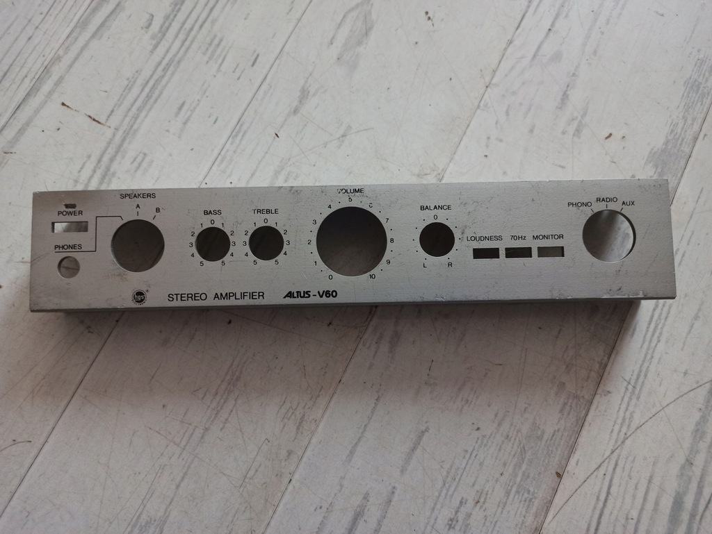 UNITRA HGS ALTUS-V60 PANEL PRZEDNI - 14298047452 - oficjalne archiwum ...