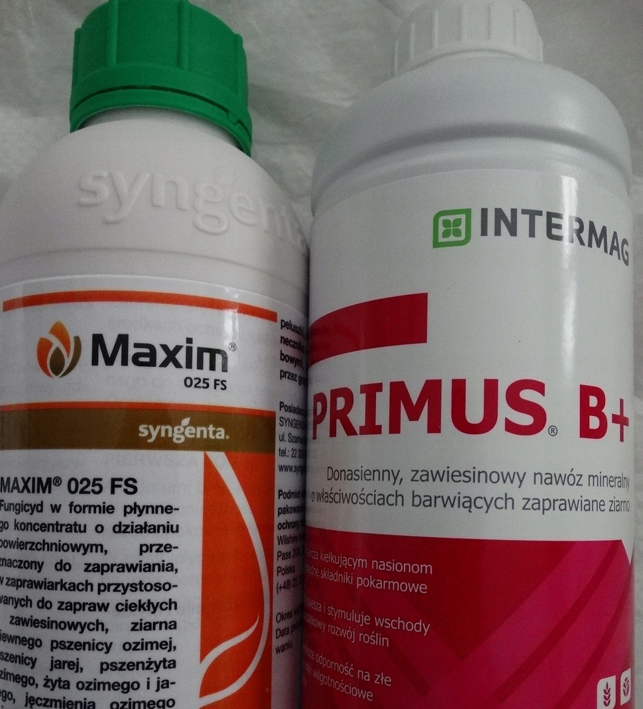 MAXIM 025 FS 1l zaprawa zbożowa + PRIMUS B - 11678652704 - oficjalne ...