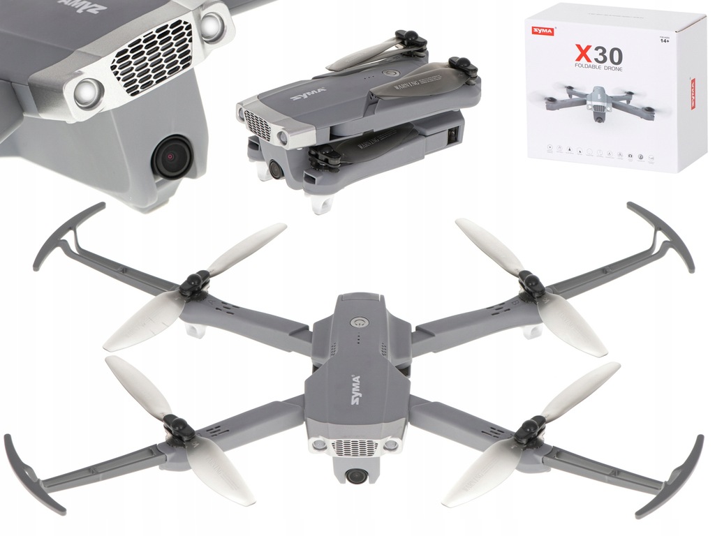 Dron RC SYMA X30 2.4GHz GPS kamera FPV WIFI 1080p - 13076853795 ...