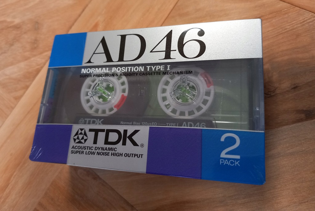 TDK AD 46 2PACK Kaseta magnetofonowa - 13753680433 - oficjalne archiwum Allegro