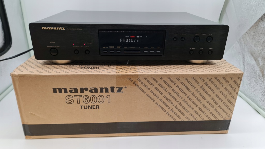 Marantz ST6001 RDS Tuner radiowy Jak nowy TOP!!! - 11870807118 ...