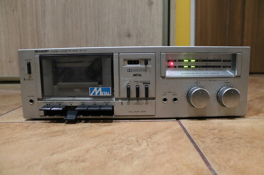 Magnetofon kasetowy Sharp RT-10H Deck - 15172943973 - oficjalne ...
