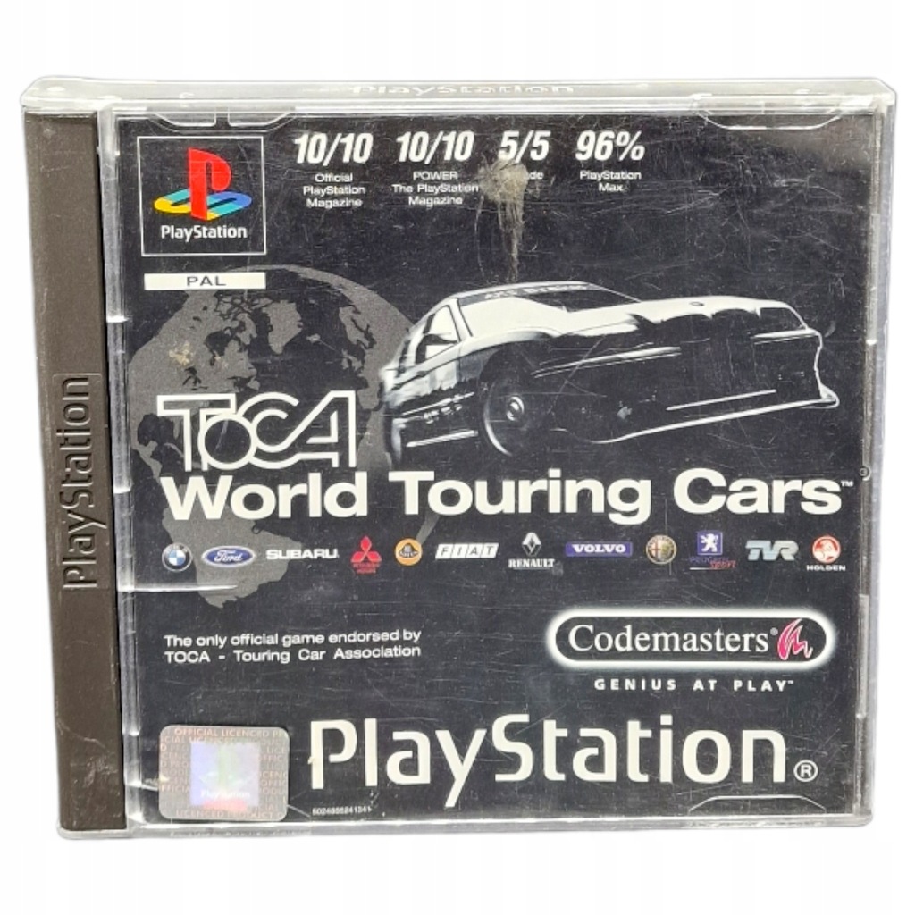 TOCA WORLD TOURING CARS PlayStation PSX, PS1 - 12810857577 - oficjalne ...