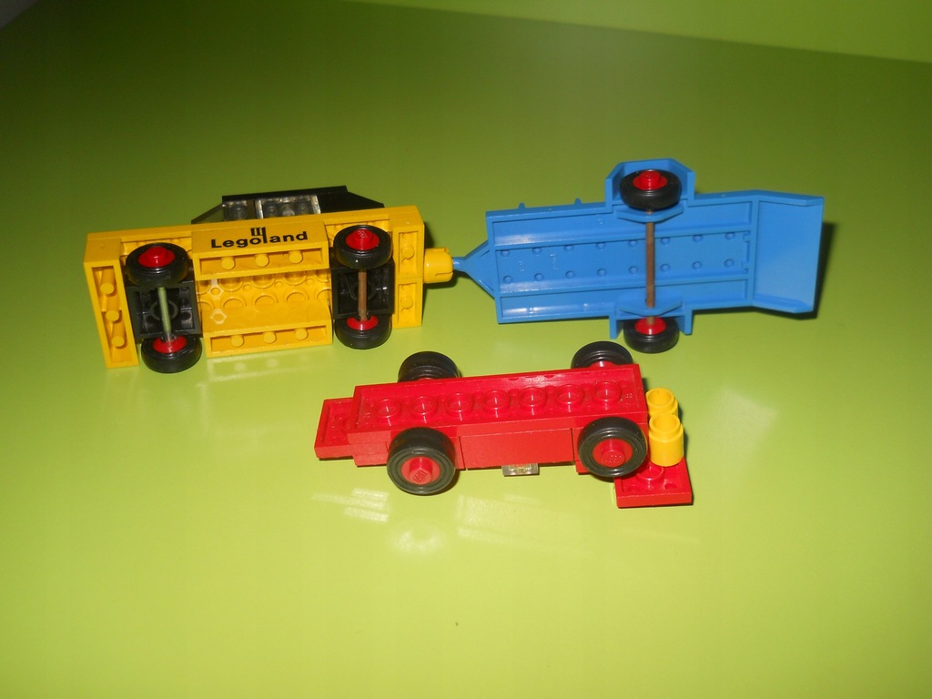 kolekcjonerskie lego 650-1 auto z przyczepą 1972 - 7888219775 ...